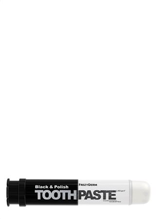 BLACK & POLISH TOOTHPASTE | FREZYDERM